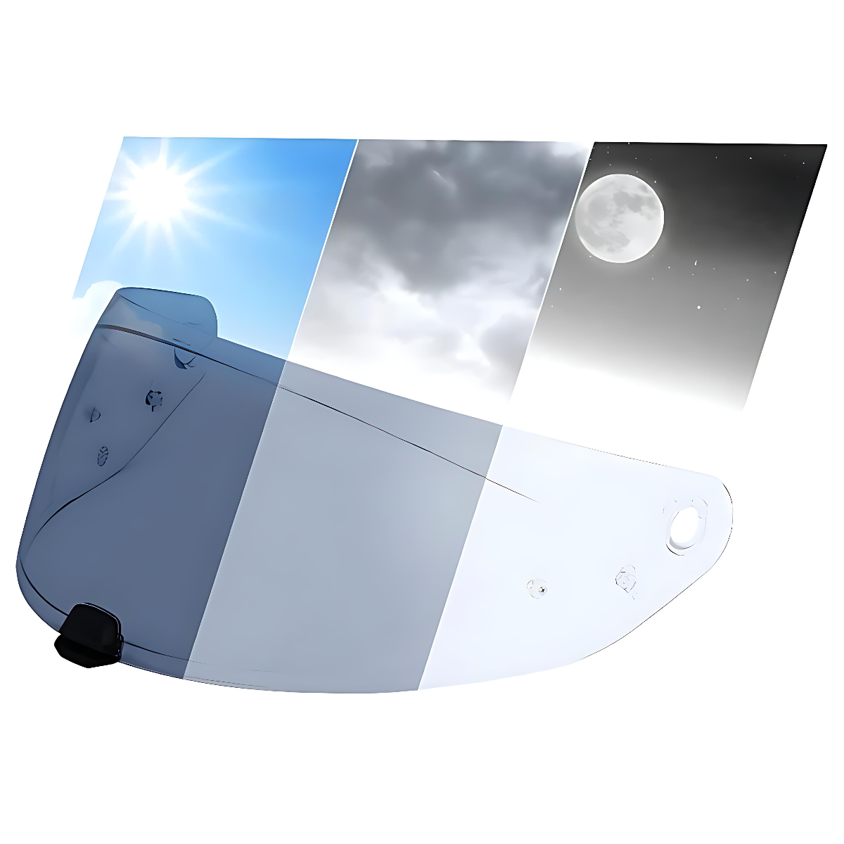 Photochromic Visors for HJC HJ-26 | Dragon Motorsport